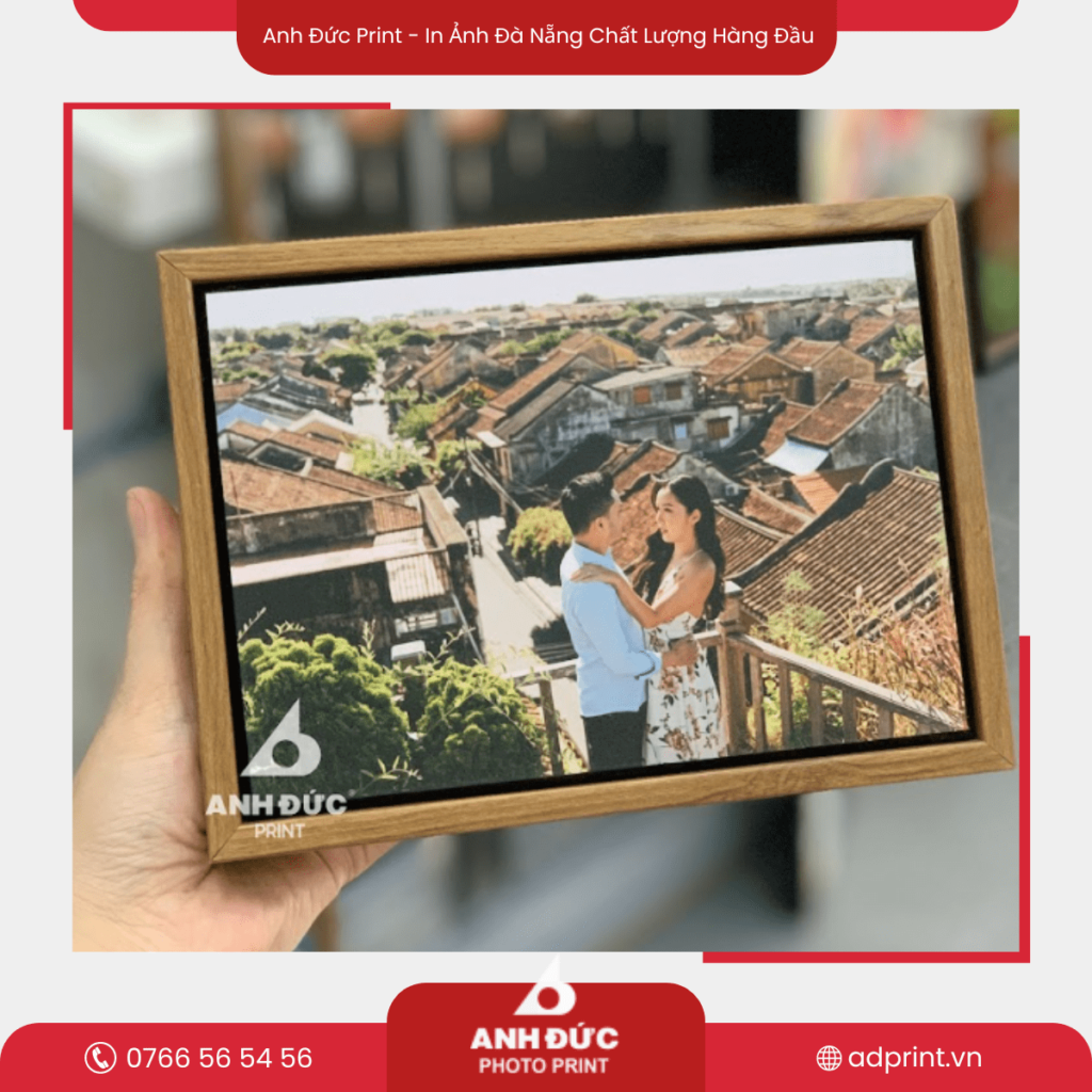 Ảnh HD khung nổi để bàn - Anh Đức Print